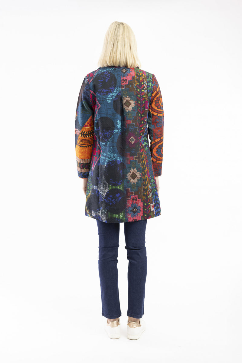 ORIENTIQUE DIGITA MID LENGTH COAT – TariaFashion