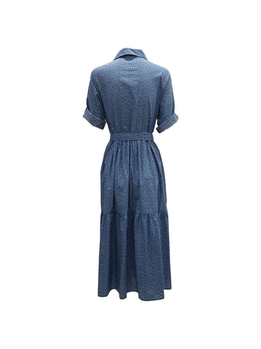TARIA BUTTON THUR SHORT SLEEVE DRESS – TariaFashion